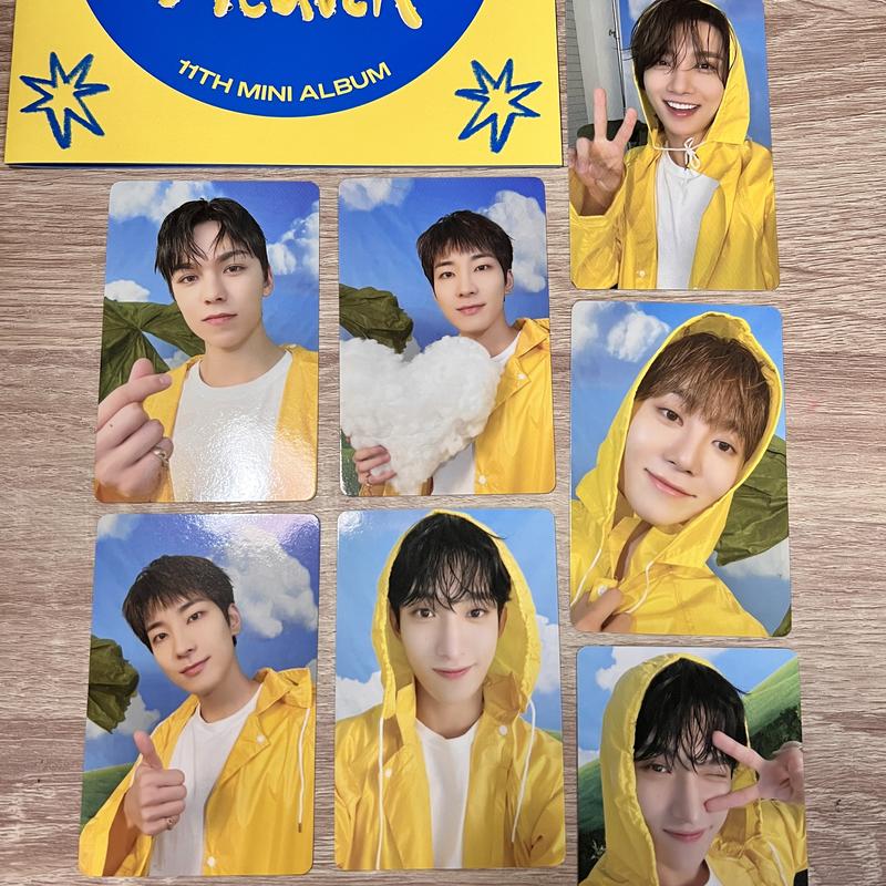 SEVENTEEN 'SEVENTEENTH HEAVEN' CARAT VERSION Official Photocards ...