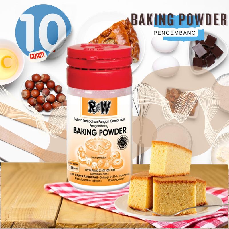 Baking Powder Pengembang Kue Rajawali R&W Rw 10 Gr Orange Ekstra - Shop ...