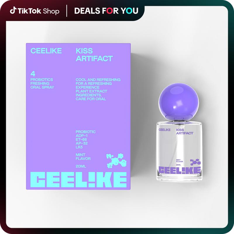 CEELIKE Probiotic Oral Spray – 20ml Breeze Mist for Lasting Freshness ...