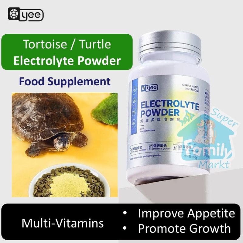 Turtle Tortoise Electrolyte Multi Vitamin Hydration Turtle Care ...