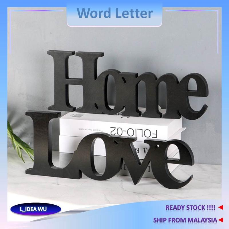 Tulisan Deco PVC Letter Huruf Letter Wedding Home Party Tabl - TikTok ...