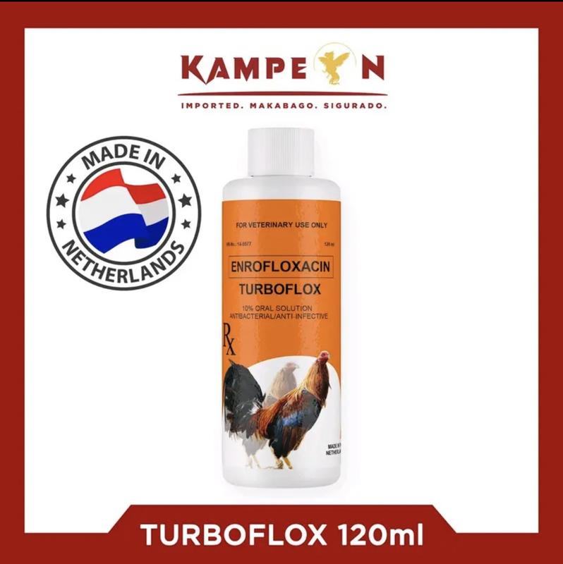 Turboflox (Enrofloxacin) Oral Solution 120 ML by Kampeon - TikTok Shop ...