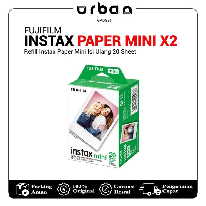 Fujifilm Instax Paper Mini Film 10x2 Refill Paper isi 20 Sheets - Shop ...