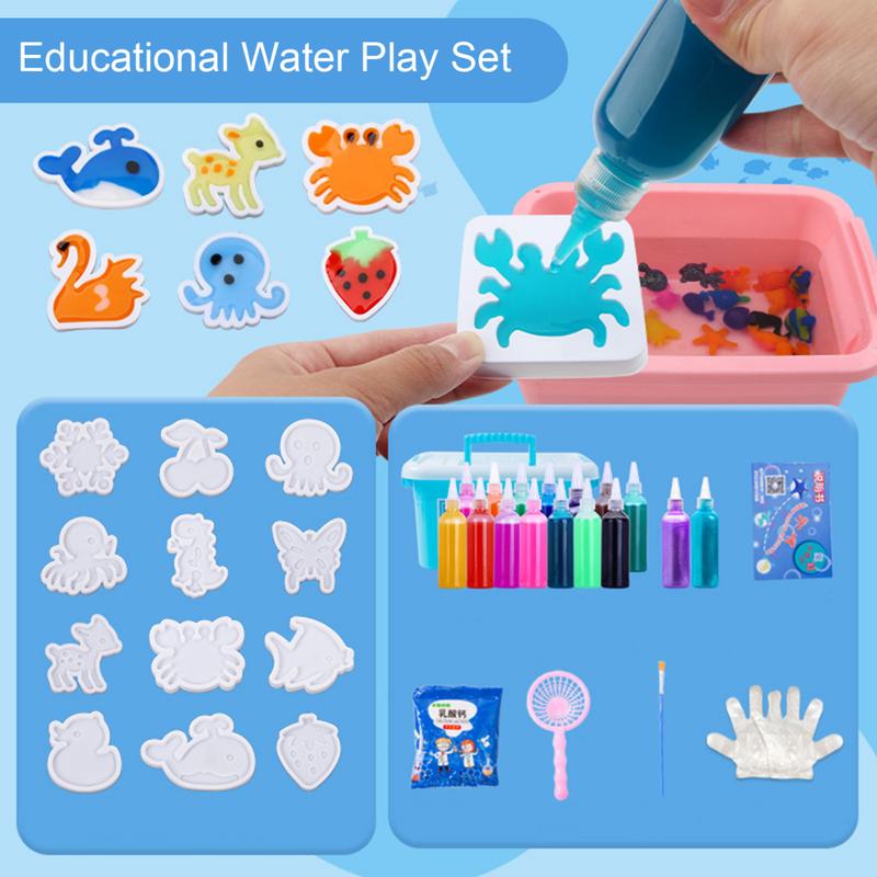 Kiocr|_ Children Water Elf Toy Water Elf Craft Kit Diy Water - TikTok ...