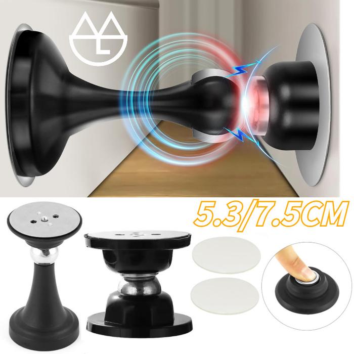 Promo 5.3/7.5CM Magnetic Door Stopper Penahan Pintu Pemasangan Di ...