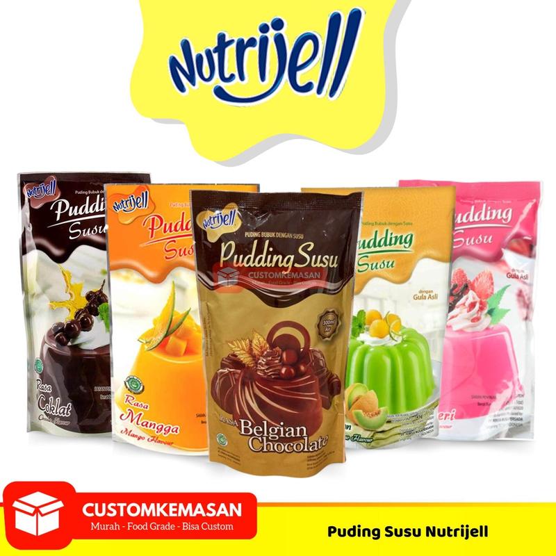 Nutrijell Puding Powder / Puding Powder / Puding Susu Nutrijell - Shop ...