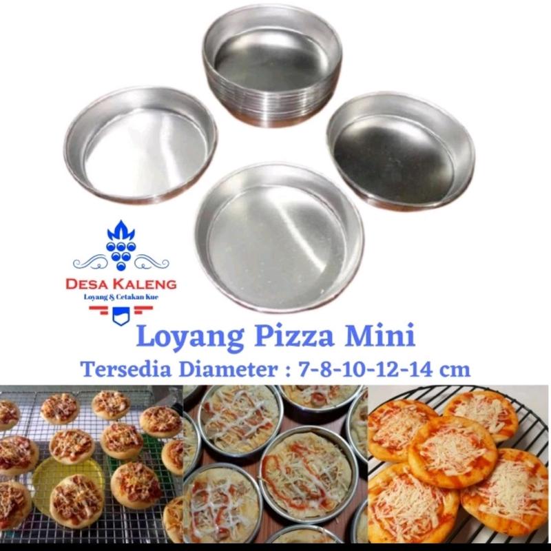 Loyang / Cetakan Pizza Mini Isi 1 lusin / Loyang pizza mini anti - Shop ...