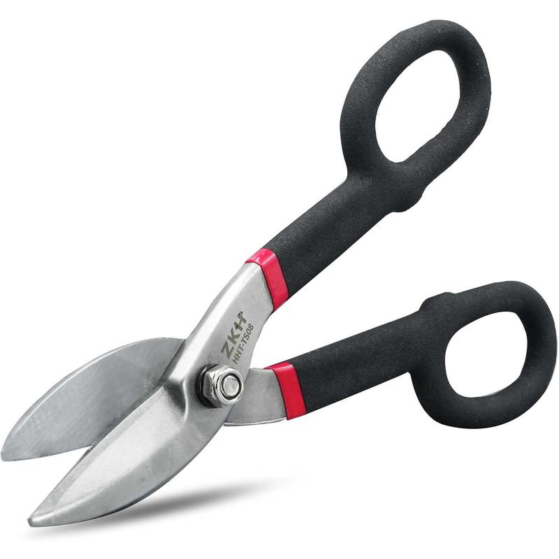 8 Inch Tin Snips, Alloy Steel Forged Heavy Duty Metal Shears - TikTok Shop