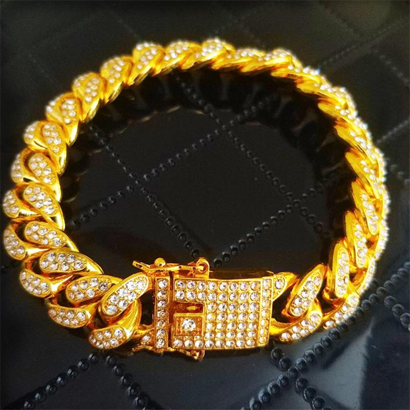 Gelang Rantai Cuba Lelaki, Jualan Panas, Gaya Hip Hop, Baran - TikTok ...