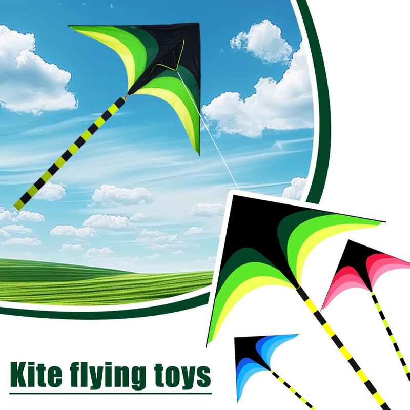 Outdoor Fun Sports New Arrive 1.2m Green Triangle Kites With - TikTok ...