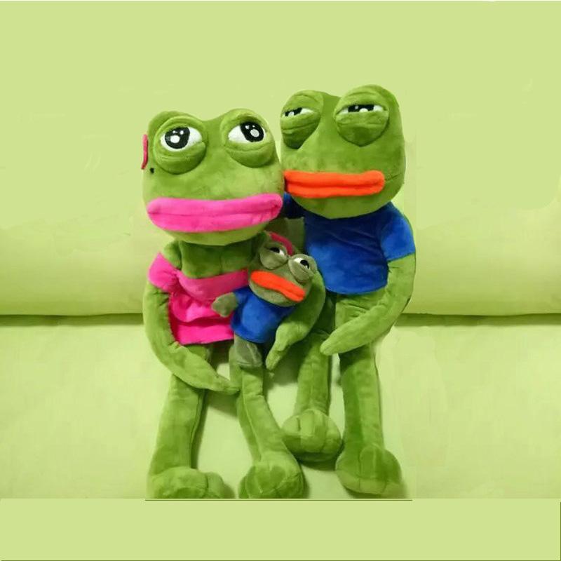 Soft Pepe The Frog Plush Toy Stuffed Animal For Kids And Adults ...