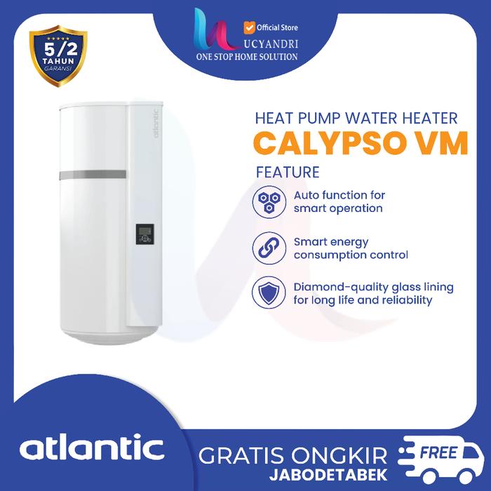 Jual Atlantic Calypso VM 150L Heat Pump Water Heater – Pemanas Air ...