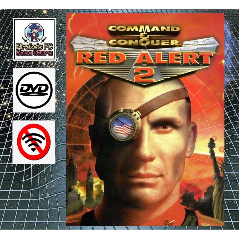 (PC DVD) Command & Conquer Red Alert 2 - TikTok Shop Malaysia