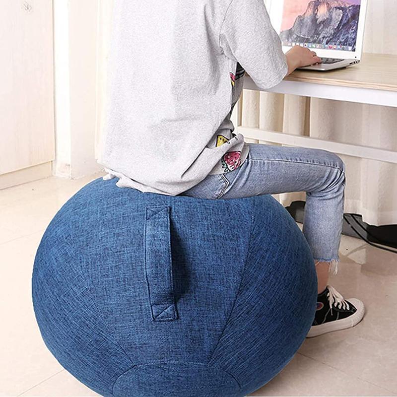 Exercise Ball Cover Ergonomic Ball Seat Cover Non-Slip Yoga Ball ...