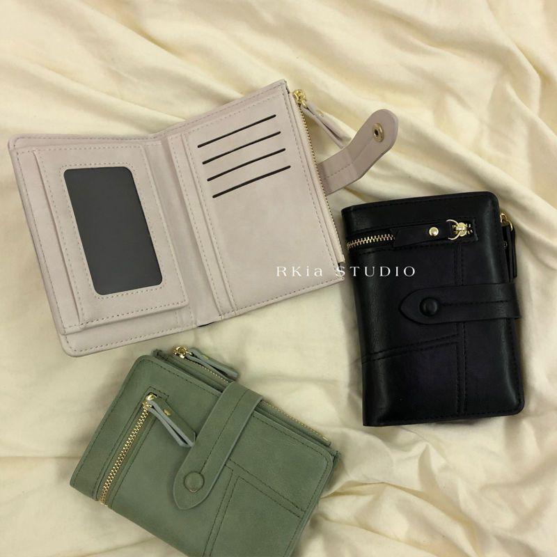 Foldable Multi-Functional Wallet with Buckle, Simple and Versatile ...