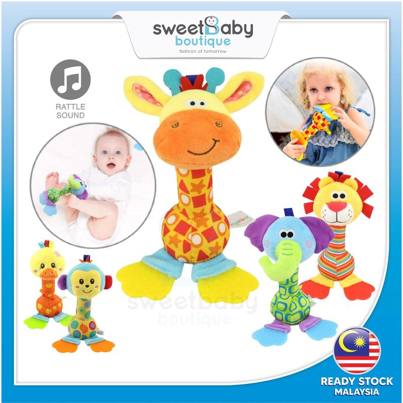 SWEETBABY Mainan Bayi Pegang Bunyi Loceng Baby Toys Infant Hand ...