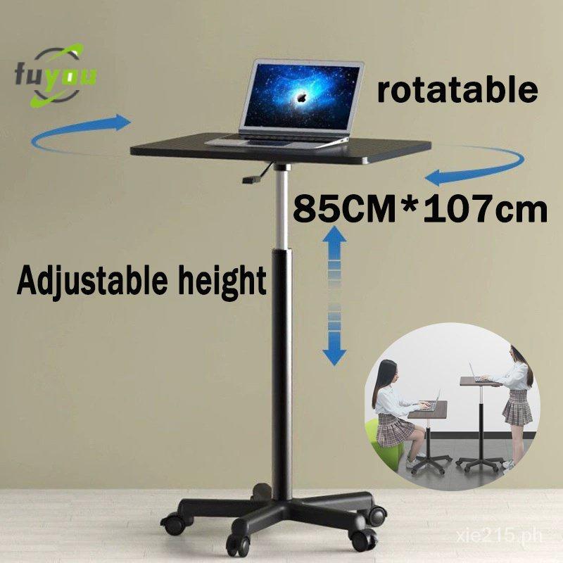 85cm*109cm Computer Table Movable With Wheel Across Folding Desk ...