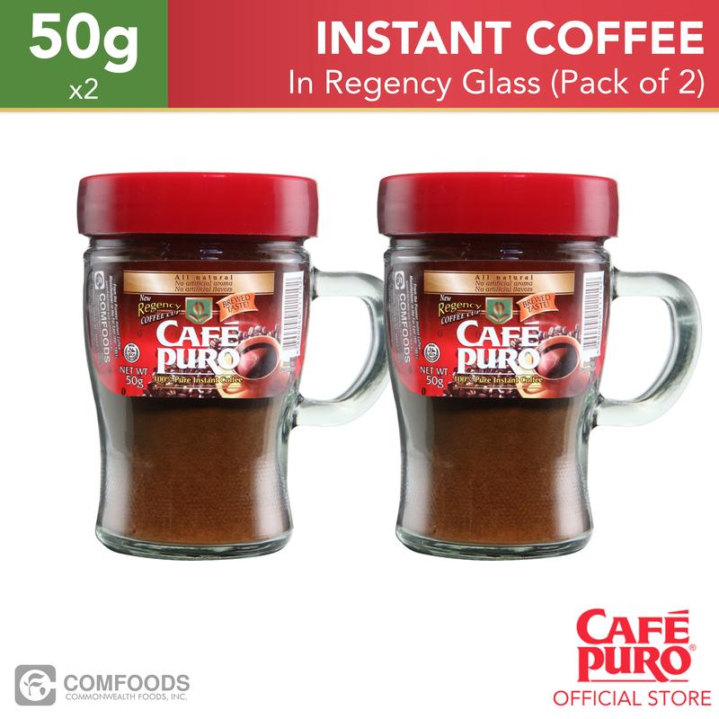 CAFE PURO Instant Coffee in Regency Cup 50g - TikTok Shop Philippines