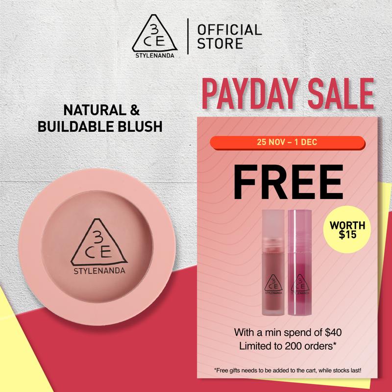 3CE Face Blush, Lightweight translucent pigments, silky smooth texture ...