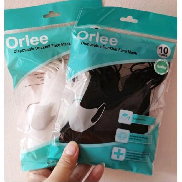 Masker 3ply 3 ply duckbill 3D headloop orlee hijab Kemenkes isi - Shop ...