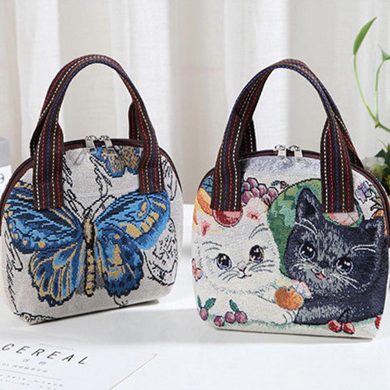 Beg Tenunan, Untuk Wanita, Beg Bahu, Gaya Kasual Retro, Beg Tangan ...