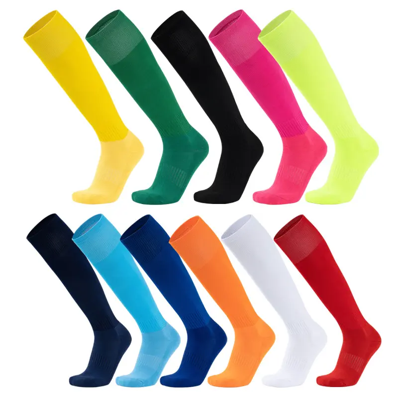 Solid Color Football for Men and Women, Long Tube , Adult Over-the-Knee ...