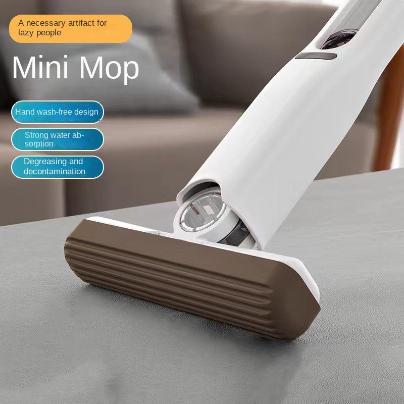 Folding Mini Desktop Small Mop Sponge Absorbent Household Desktop ...