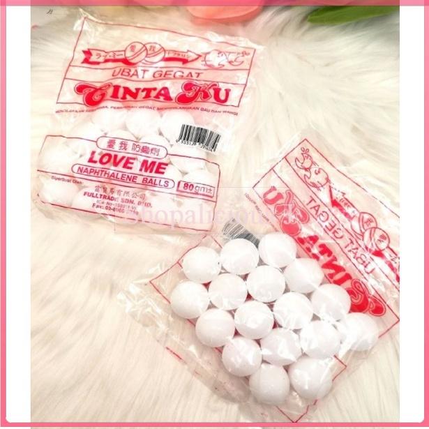 Cintaku Naphthalene Balls White Moth Ball Ubat Gegat 80g - TikTok Shop ...