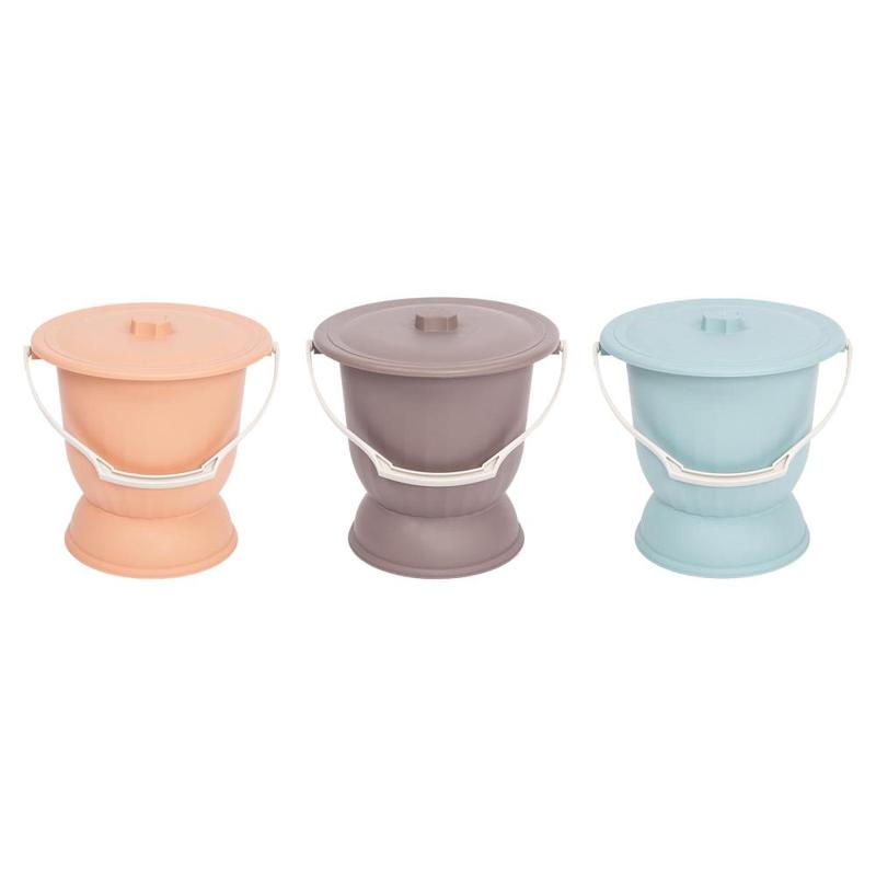 Handheld Spittoon with Lid Thickened Bedside Commode Bucket Night ...
