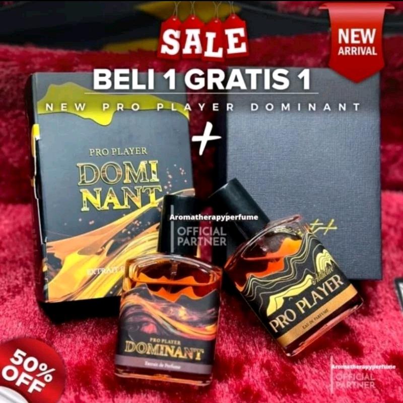 BELI 1 GRATIS 1 | AROMATHERAPY PARFUM PRO PLAYER + DOMINANT 30ML EAU DE ...