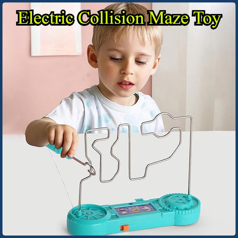 Electric Collision Maze Toy Kids Collision Electric Shock Touch ...
