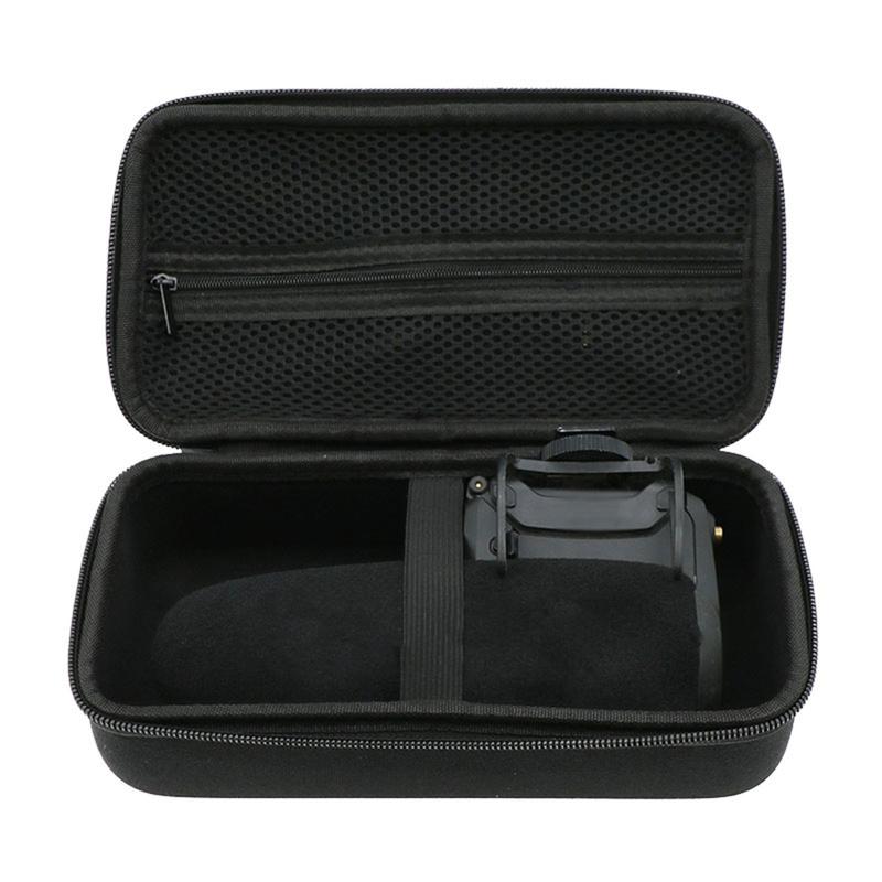EVA Wide Mouth Microphone Hard Case for Rode Pro+ Plus Camera ...