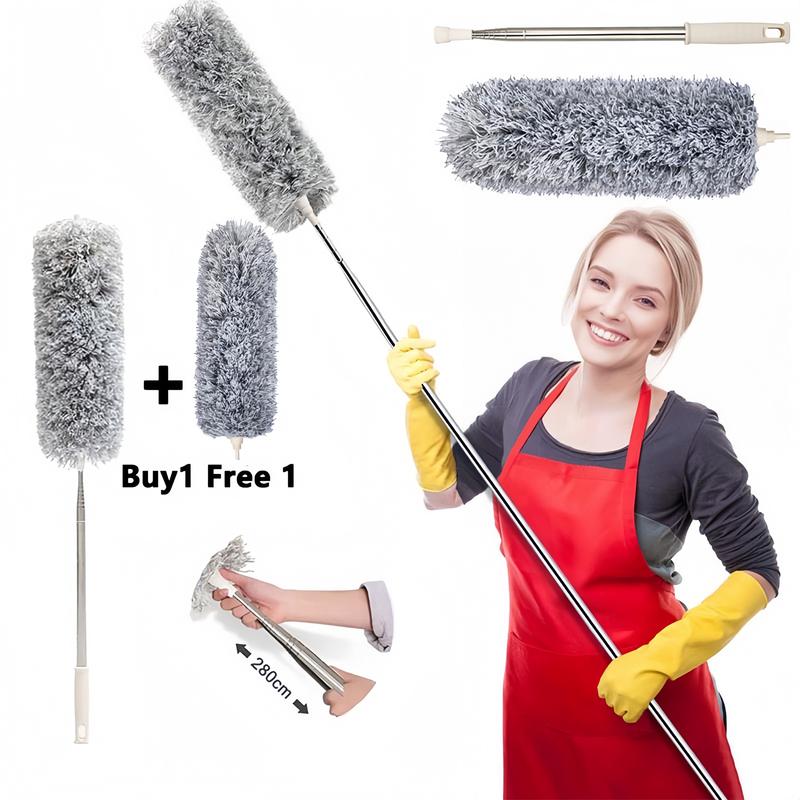 COD | 2.8m Extra Long Microfiber Duster | Telescopic Wet & Dry - TikTok ...
