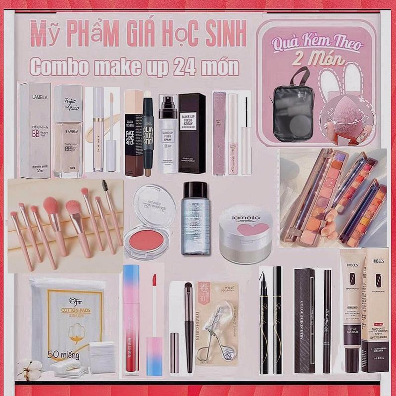 [ HOT ] Bộ Trang Điểm Đầy Đủ Chính Hãng Lamelia Mới 24 Món & - TikTok ...