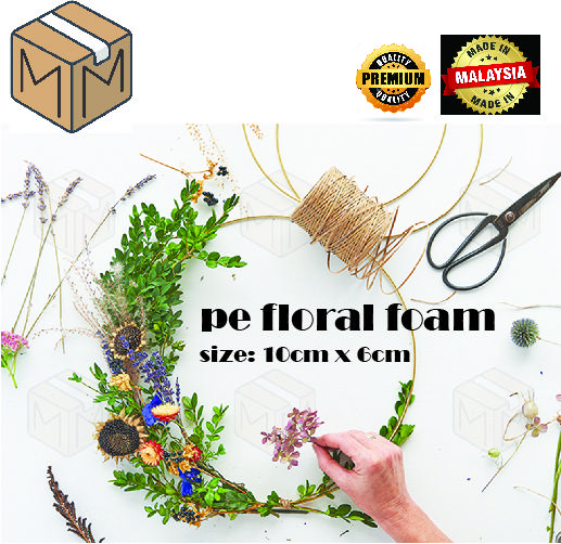 Floral Sponge PE Foam/ Span Bunga Tidak Berhabuk PE Foam 10C - TikTok ...