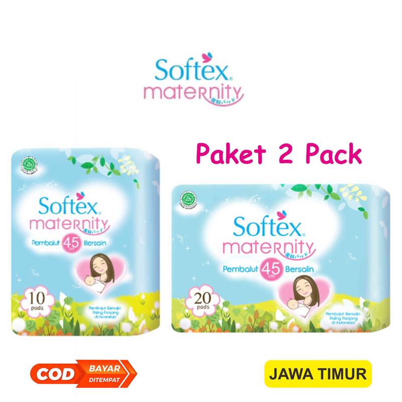 2 Pack Pembalut Bersalin Softex Maternity Pembalut ibu melahirkan - Shop | Tokopedia