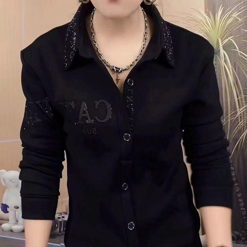 Kemeja Lelaki, Gaya Eropah mewah, Musim Bunga dan Musim Luruh, - TikTok ...