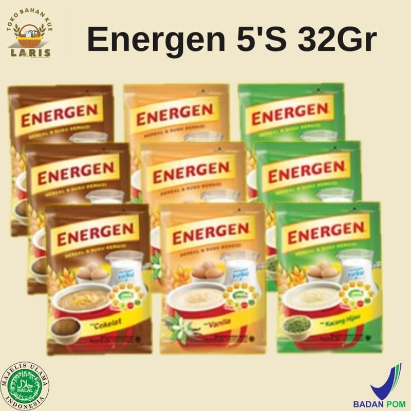Energen 5 Pcs @ 32Gr (Tersedia 3 Varian) - Shop | Tokopedia
