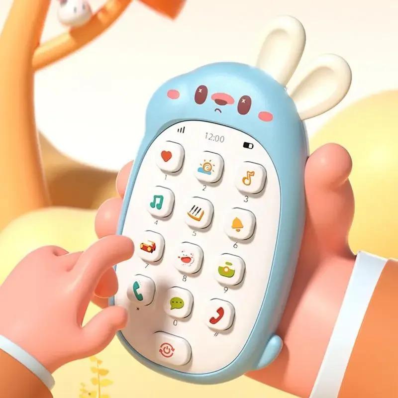 Baby Cell Phone Toy Music Sound Telephone Sleeping Toys With - TikTok ...