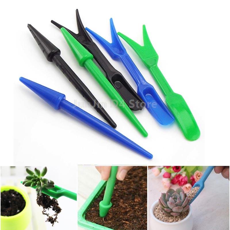 Mini Garden Tool Shovel Depth Ruler Kit DIY Accessories Sowing - TikTok ...