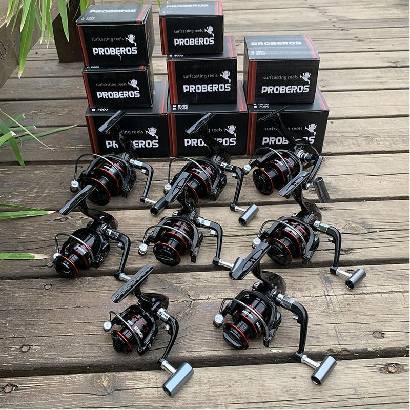 Proberos Memancing Fishing Reel 500 7000 Gear 5.2:1 Drag 8kg - TikTok ...