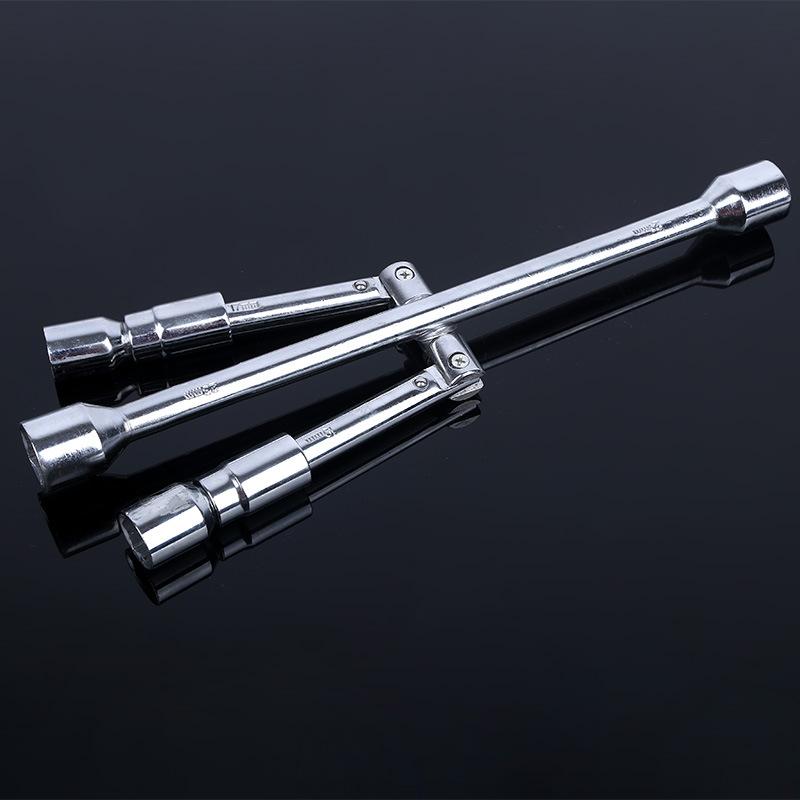 Tire Repair Tool Car Spanner Lug Wrench 4 Way Folding Nut fo - TikTok ...