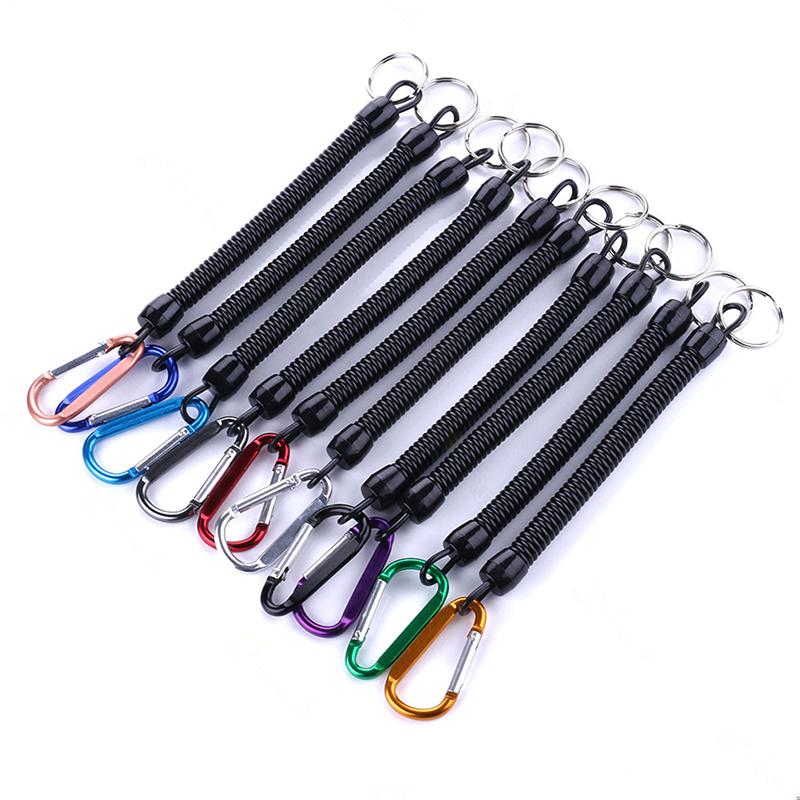 HZ 1Pc Tactical Retractable Spring Elastic Rope Security Gea - TikTok ...