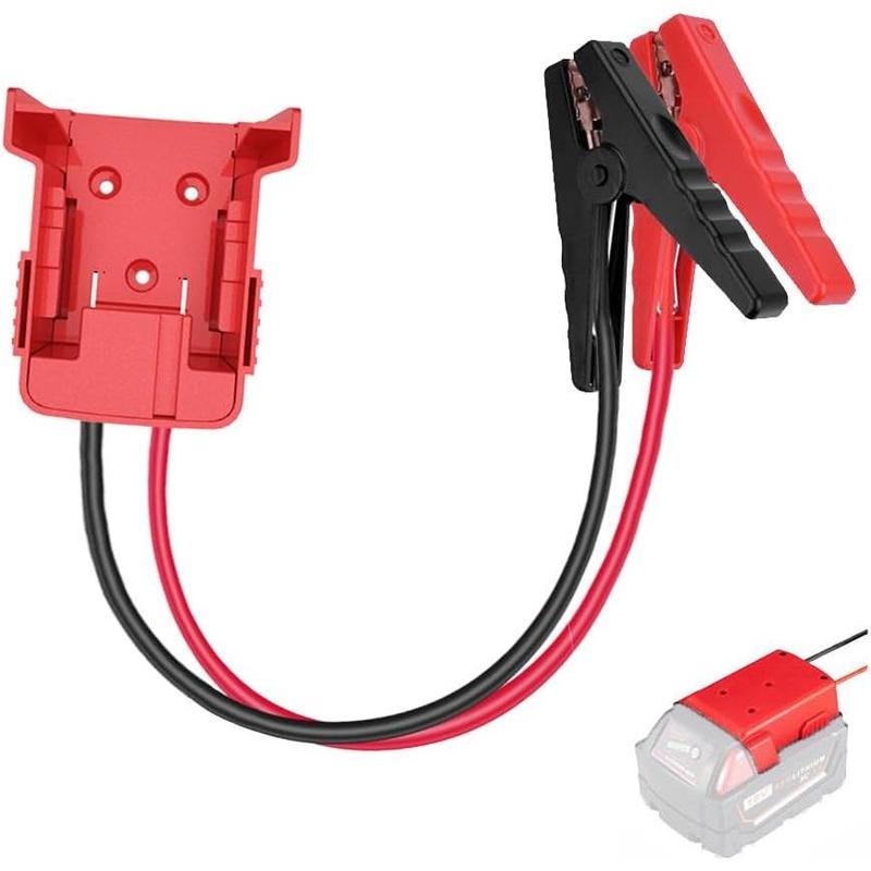 Jumper Cables with alligator clips Compatible with Mil.waukee M18 18V ...