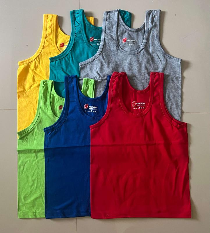 KENTUCKY COLORED SANDO For Kids 100% cotton 3pcs or 6pcs - TikTok Shop ...
