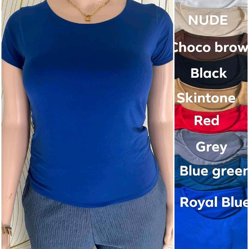 PLUS SIZE BASIC DOUBLE LINING TOP FIT UP TO 2XL - TikTok Shop Philippines