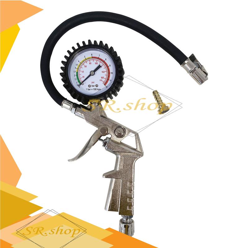 inflator gun, Alat isi angin ban motor, mobil dop, Air Chuck - Shop ...