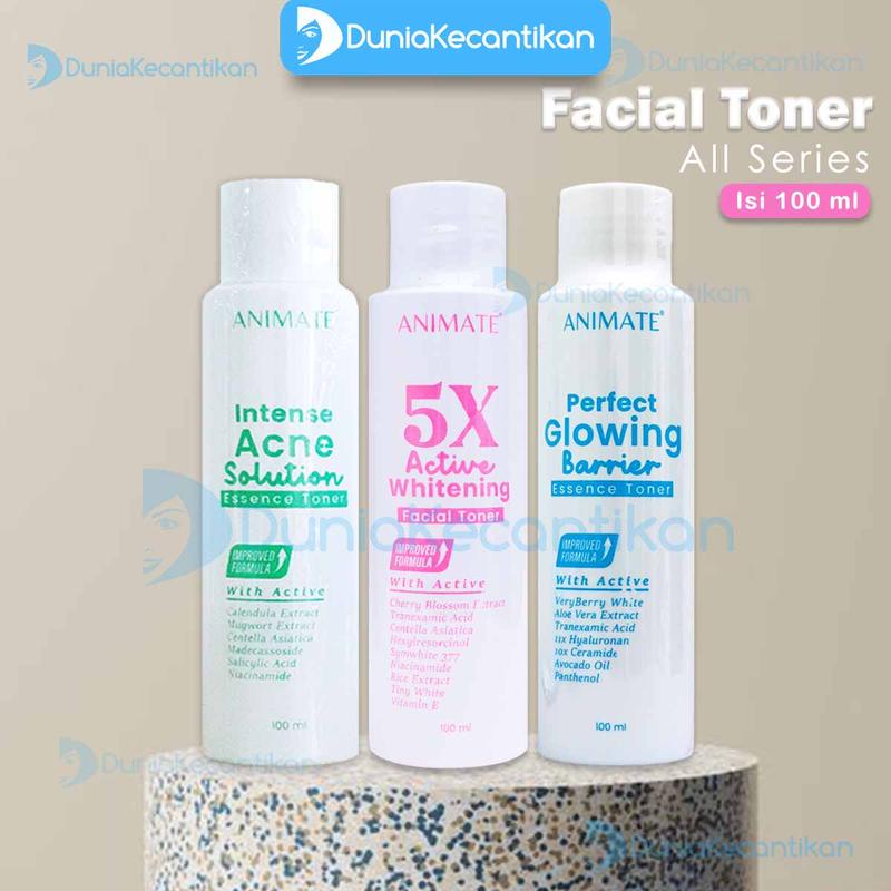 ANIMATE TONER WHITENING // GLOWING BARRIER// ACNE - 100 ML Hydrating ...