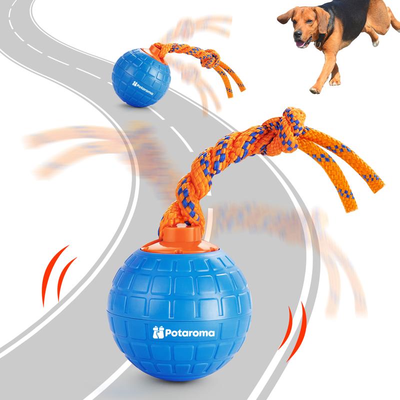 Potaroma Interactive Dog Ball Toys Touch Activated, Rechargeable Animal ...