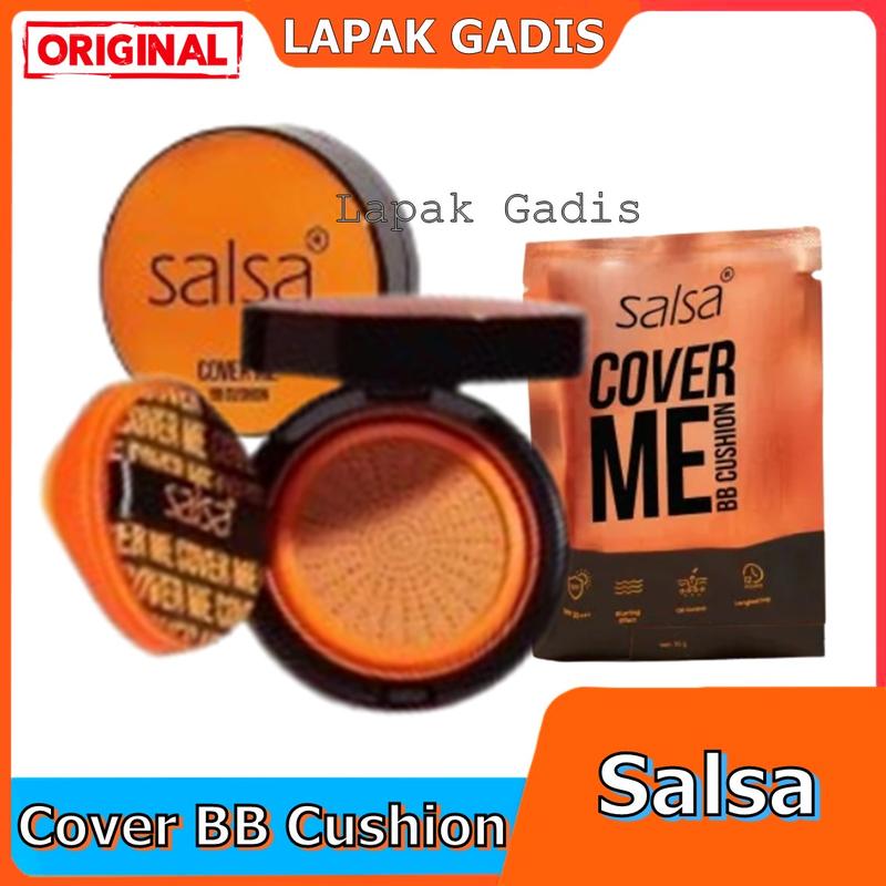 SALSA Cover Me BB Cushion - Semi Matte with Red Algae Niacinamide ...